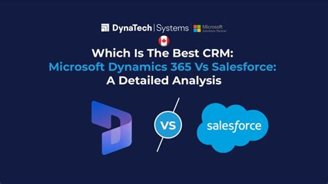 Which Is The Best Crm Microsoft Dynamics 365 Vs Salesforce A Detailed Analysis Dynatech