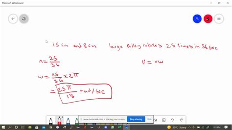 SOLVED Solve Each Problem Angular Speeds Of Pulleys The Two Numerade