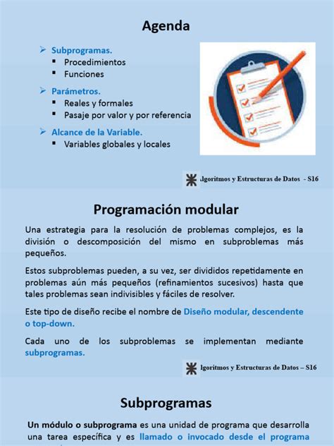 Clase4programacionmodular 1 Descargar Gratis Pdf Algoritmos