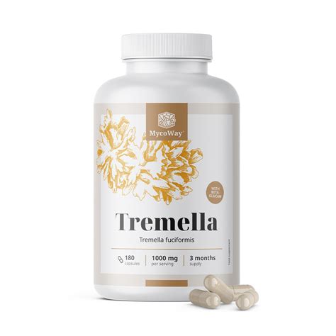 Tremella 1000 Mg Extract 180 Capsules Futunatura Uk