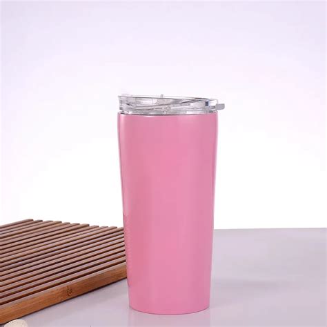 ₩8455에서 16oz 스테인레스 스틸 텀블러 스트레이트 컵 물병 진공 이중 벽 여행 머그잔 절연 커피를위한 차갑고 뜨거운