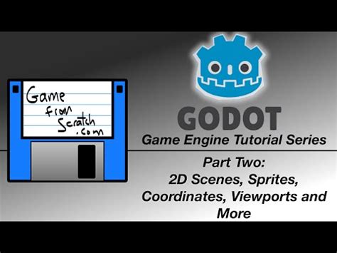Godot Tutorial 2D Scenes Sprites Viewports And More Video Lecture Godot Game Learn And