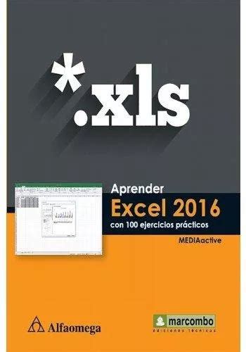 Libro Aprender Excel 2016 Con 100 Ejercicios Prácticos Mercadolibre