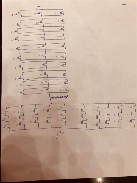 Solved Change The CMOS Circuit To A Verilog Code B Test Chegg