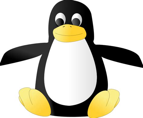 Plush Tux Openclipart