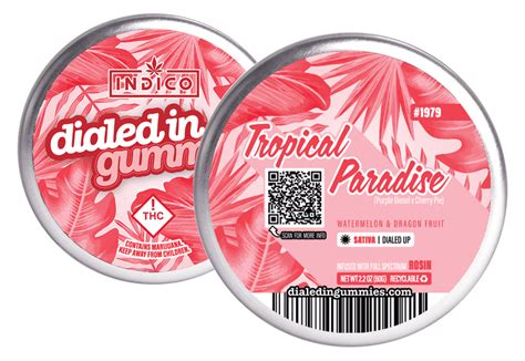 Dialed In Gummies Cannabis Rosin Edibles