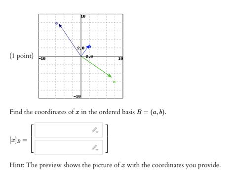 Solved Point Find The Coordinates Chegg Com