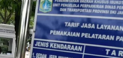 Benarkah Tarif Parkir 2023 Di Jakarta Naik Hingga Rp60000 Per Jam