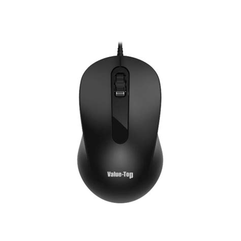 Value Top Vt M4208u Black Usb Wired Optical Mouse Bd