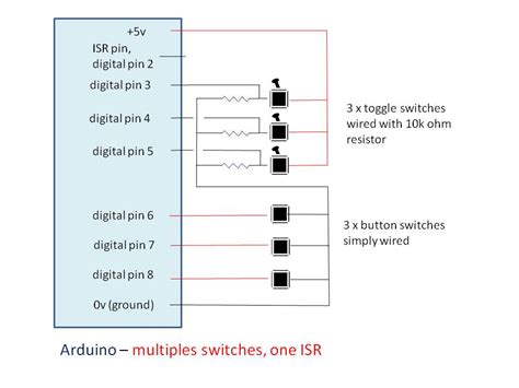 Multiple Switches One Interrupt Arduino Project Hub