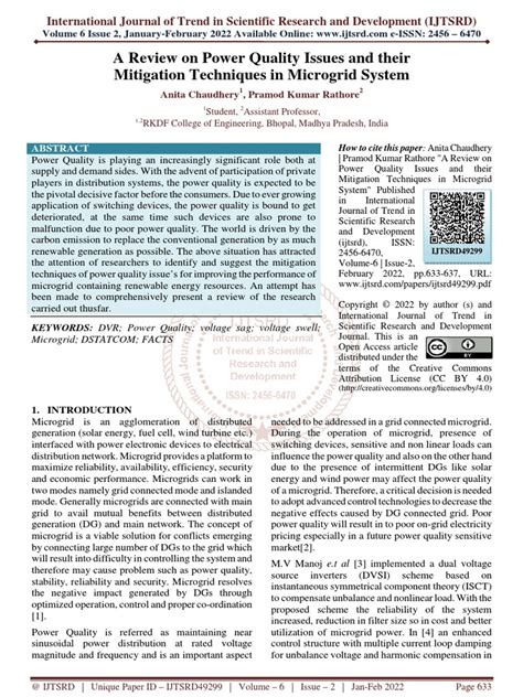 a review on power quality issues and their mitigation techniques in