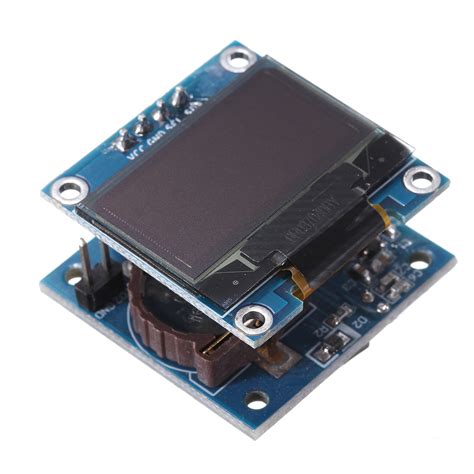 Esp8266 096 Inch Oled Display Wifi Clock Module Ssd1306 Esp 12f Usb 5v Power Supply