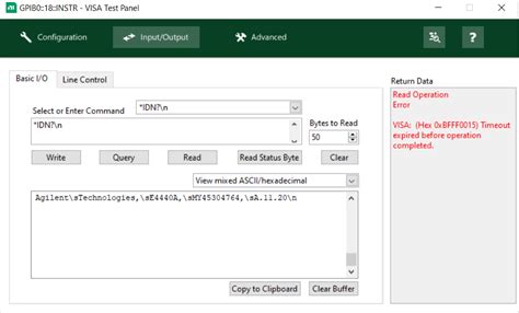Visa Hex 0xbfff0015 Timeout Expired Before Operation Completed Ni