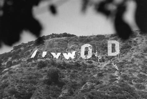 Hollywoodland Sign Broken