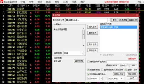 〖精准搏击趋势〗副图选股指标 极速抓取主力庄股 量化类短线炒股 通达信 源码通达信公式好公式网