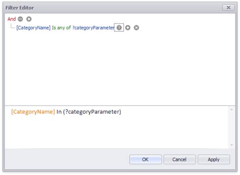 How To Pass A Dashboard Parameter To A Filter String Business Intelligence Dashboard
