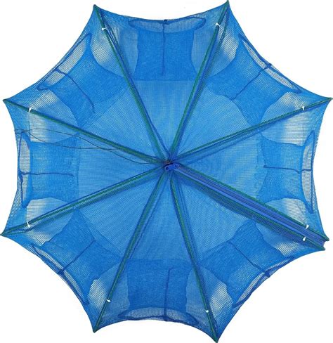 Foldable Crayfish And Crab Flow Trap With Nylon Rope For Blue Crabs