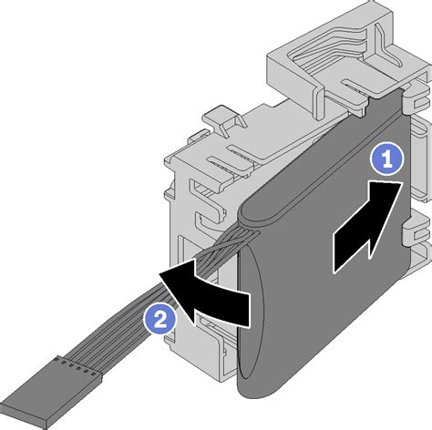 ติดตั้งโมดูลพลังงานแบบแฟลช Thinksystem St250 Lenovo Docs