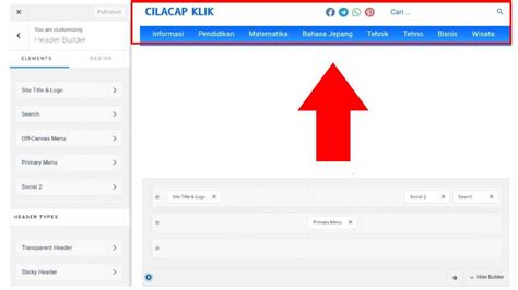 Cara Membuat Header Di Wordpress