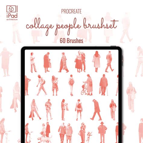 Procreate Collage People Brushset Toffu Co