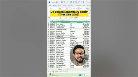 Still Applying Manual Filter In Excel‼️instead Use Amazing Shortcuts