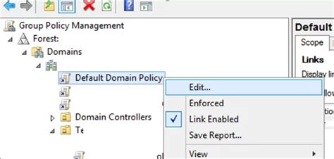 Configuring A Domain Password Policy In The Active Directory Windows