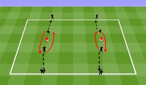 Footballsoccer Preseason Session 3 Passing And Receiving