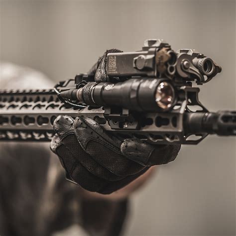 Sotac Tactical Flashlight Weapon Light Kiji K1 Thorntail6 Offset Scout Mount Mlok Keymod Rail