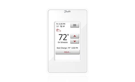 Danfoss Introduces Thermostat With Wi Fi Connectivity 2017 02 09 Snips Magazine Achr News