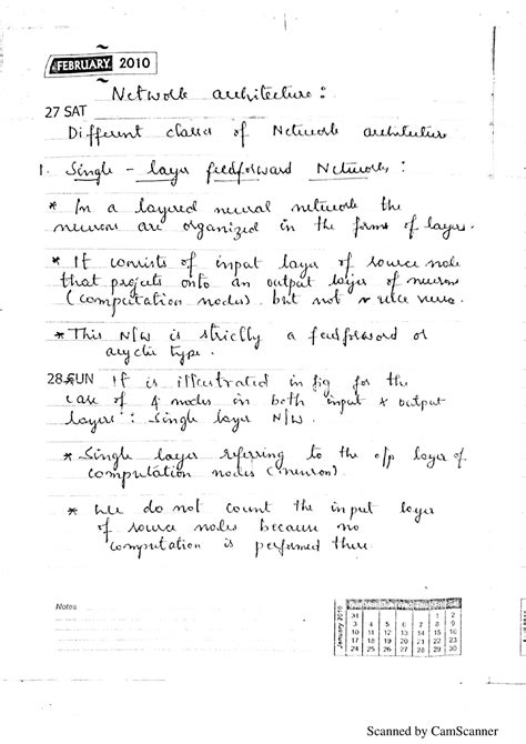 Artificial Neural Networks ANN Notes PESU Studocu