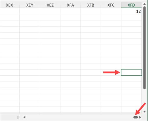 Resize Excel Scroll Bar To Smaller Sized Spreadsheet • Za