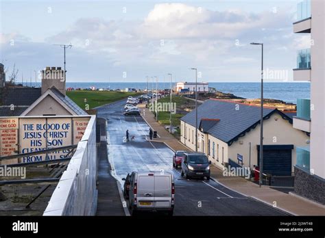 Religious Messages Displayed In Portrush County Antrim Back Of A Sign
