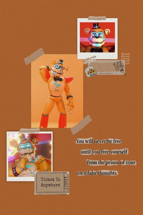 Glamrock Freddy Fnaf Wallpapers Fnaf Drawings Anime Fnaf Bilarasa