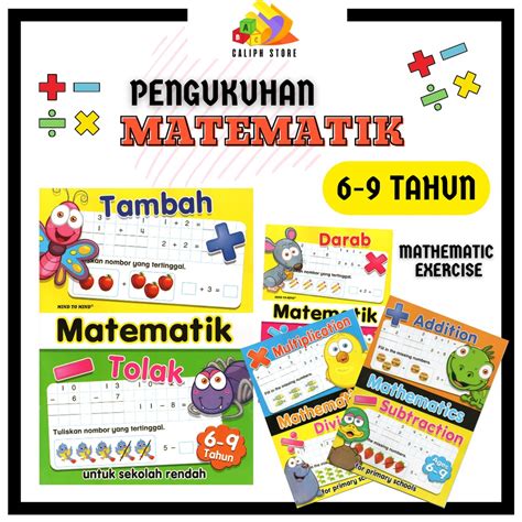 Matematik Tambah Tolak Darab Bahagi Untuk Sekolah Rendah Mathematics Addition Subtraction