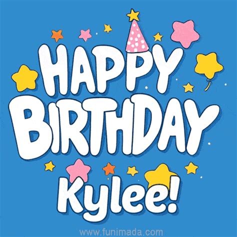 Happy Birthday Kylee Animated Greeting Card Download On