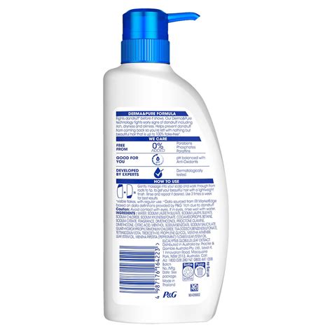 Head And Shoulders Itchy Scalp 2in1 Anti Dandruff Shampoo And Conditioner 550ml