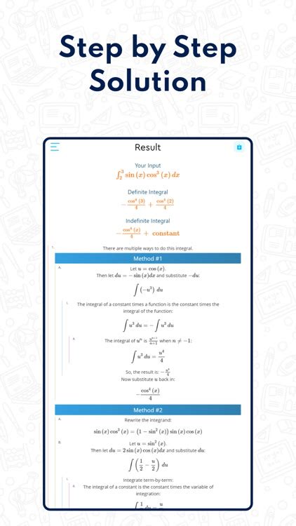 Integral Calculator With Steps By Asad Ahsan