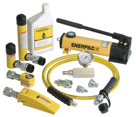 Enerpac Hydraulic Lifting Set 5 Ton Cylinder Stroke 58 To 5 In Max