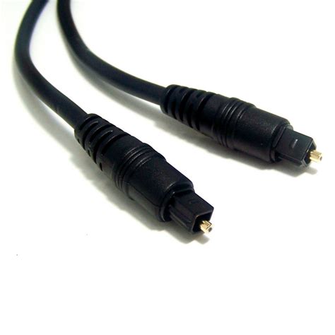 Audio Optical Cable 2m With Toslink Black Mm Vicedeal