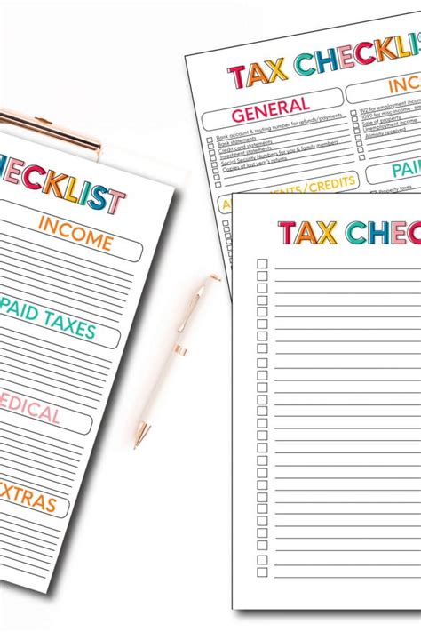 Printable Tax Forms For Your Budget Binder