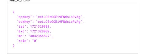 signature is invalid error code 3712 using sample web app meeting
