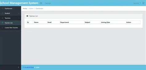 School Management System Django With Source Code