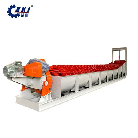 Single Spiral Classifier For Mineral Ore Stone Copper Gold Rock Processing Mineral Separator