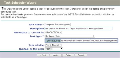 speeding up source and target drop downs in message viewer intersystems