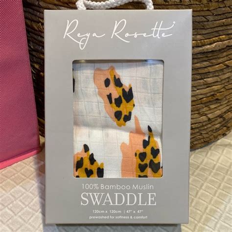 Reya Rosette Accessories Reya Rosette 0 Bamboo Muslin Swaddling