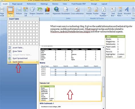 How To Make A Table In Word 6 Simple Methods 2021