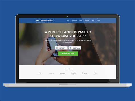 Free Download App Landing Page Wordpress Theme Affapress