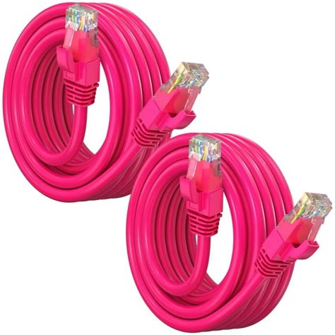 Maximm Cat 6 Ethernet Cable 40 Ft 10 Pack High Speed Lan Cable Internet Cable Patch Cable