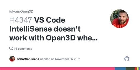 Vs Code Intellisense Doesnt Work With Open3d When Using The Pylance