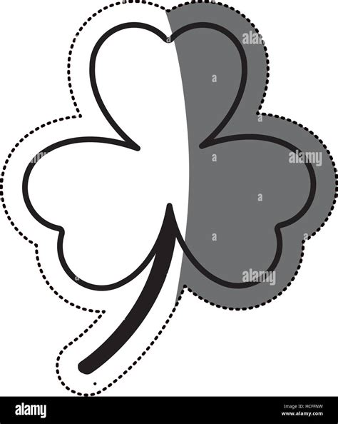 Isolated Clover Leaf Design Stock Vector Image And Art Alamy